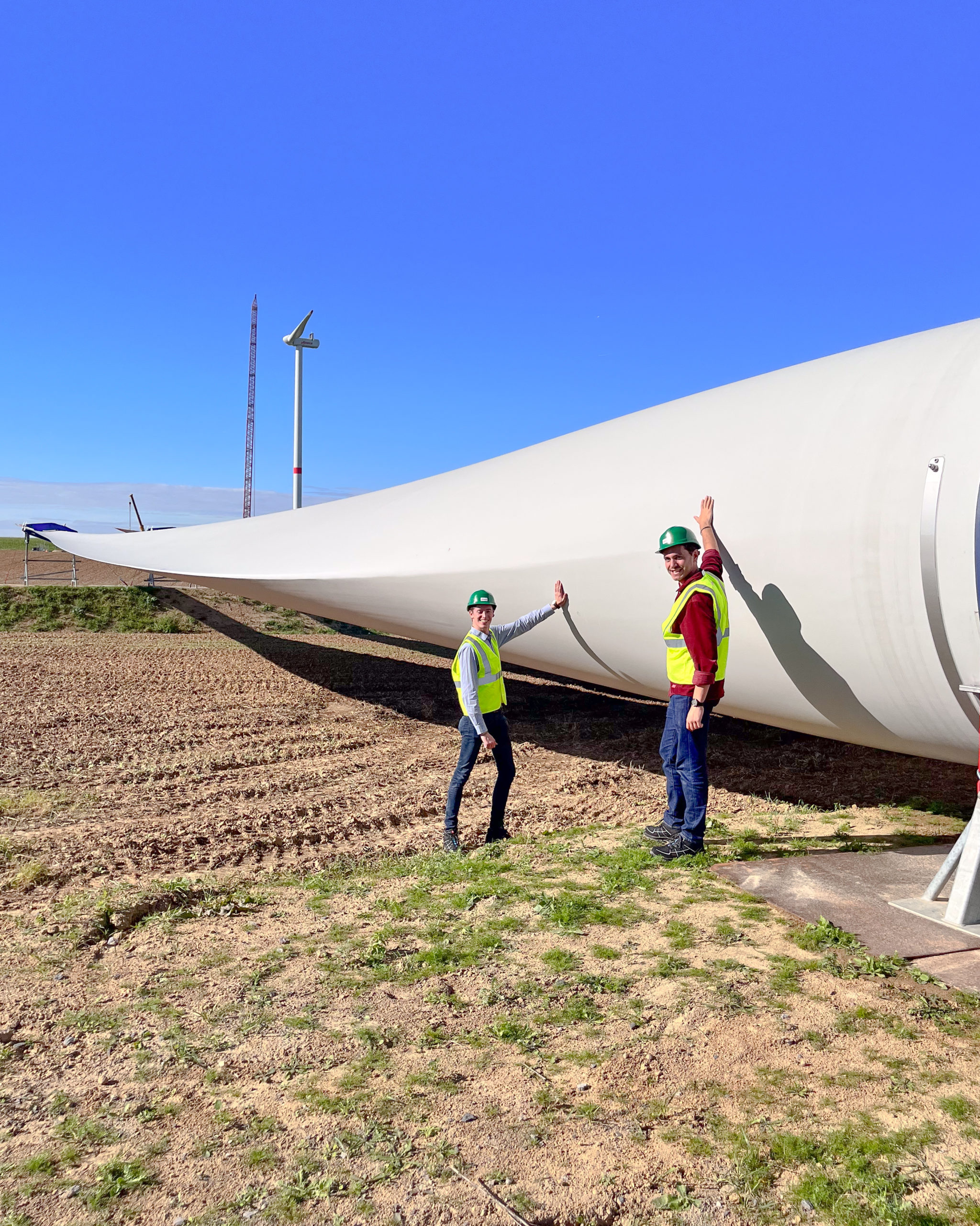 Impressionnant : le 1er repowering éolien d’Eneco en Belgique ...
